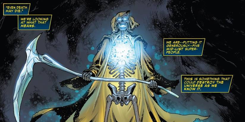 In Marvel's Universe, Lady Death is Dying (Seriously)