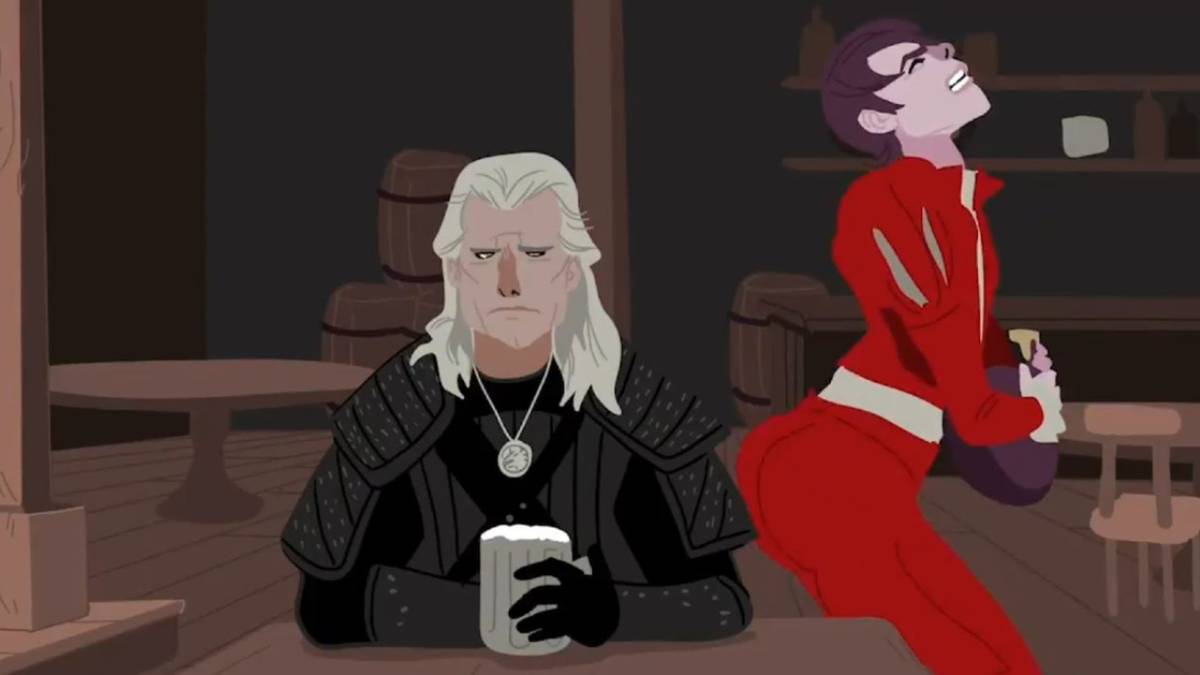 Witcher Animated Fan Video Has Jaskier Twerking & Singing