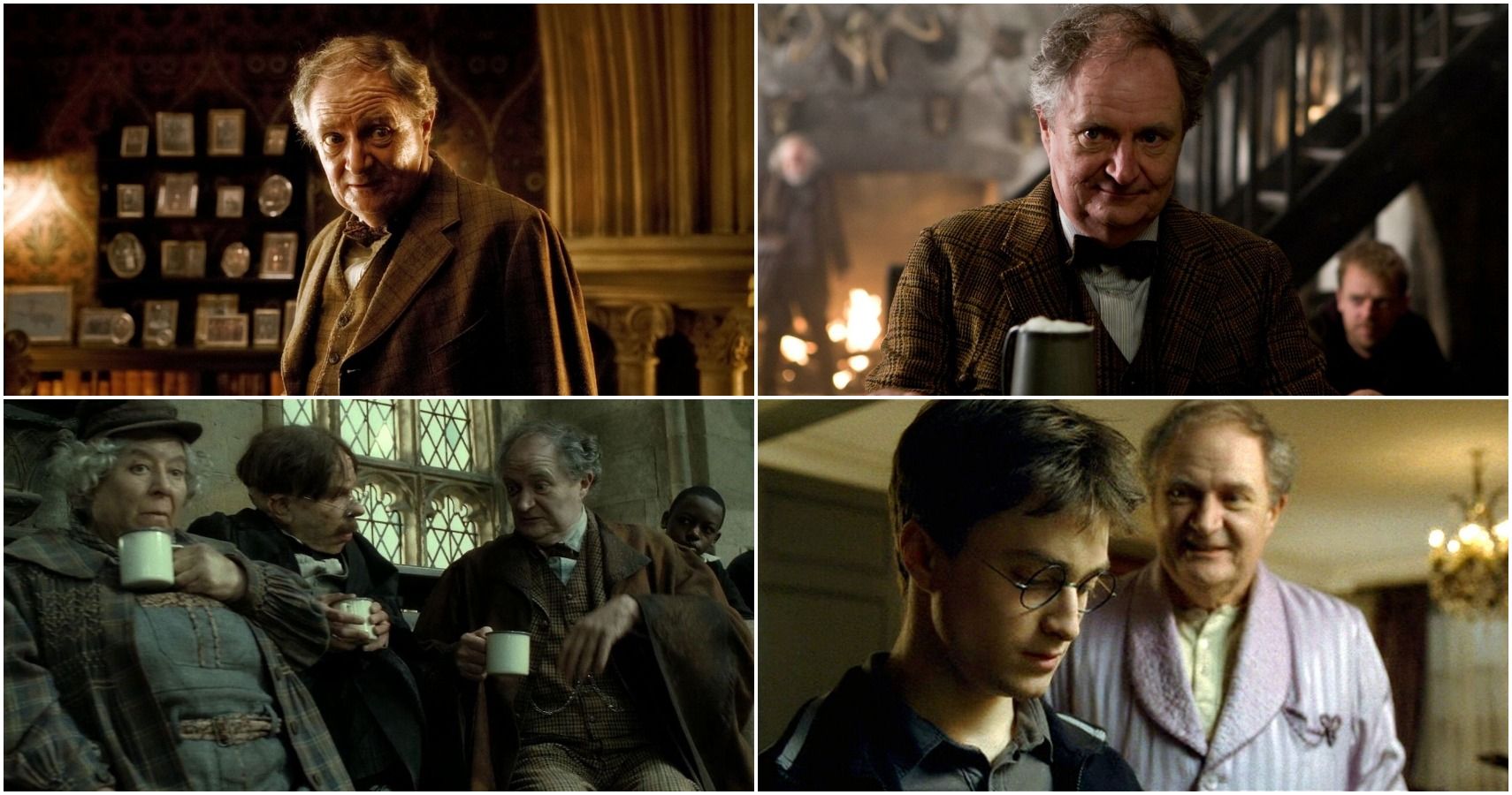 Profesor Slughorn, Actor