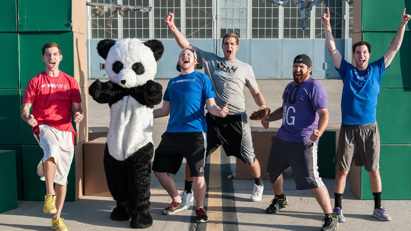 Who's Behind The Dude Perfect Panda Mask?
