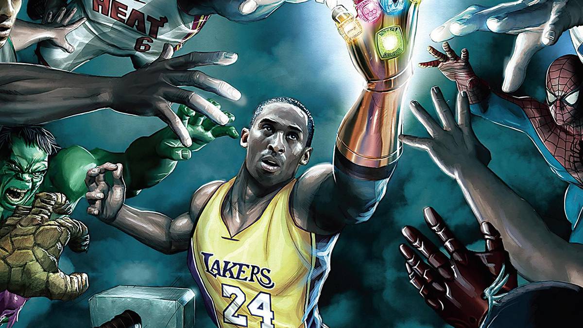 Marvel Gave Kobe Bryant The Infinity Gauntlet & Made NBA Star Iron Man