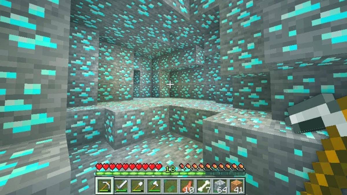 Photos Minecraft Diamond Minecraft Is Getting New Ore Textures, Except