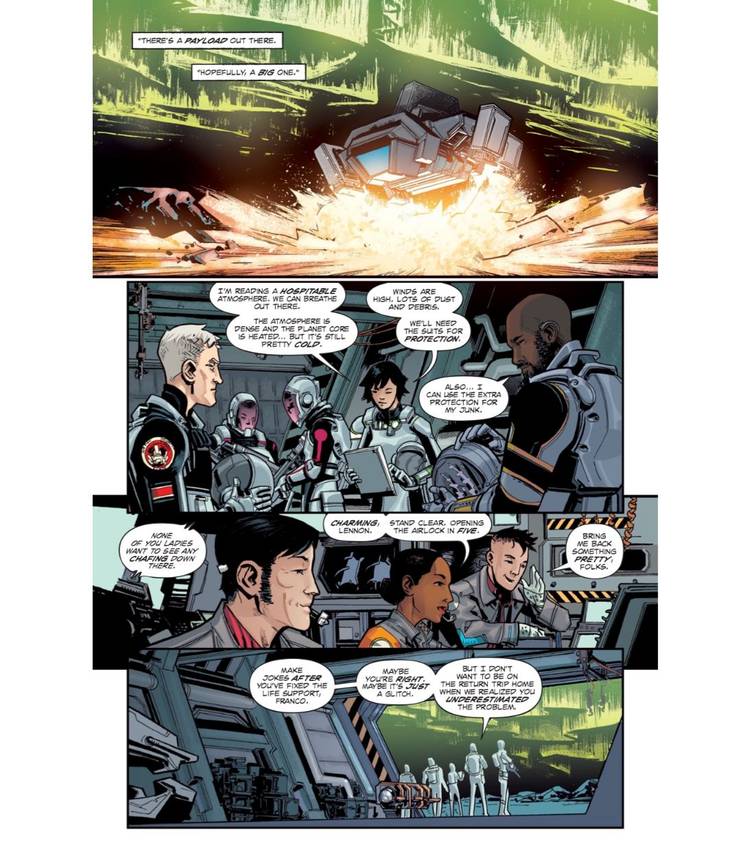 Exclusive: Sci-Fi Horror ROGUE PLANET Preview From Oni Press