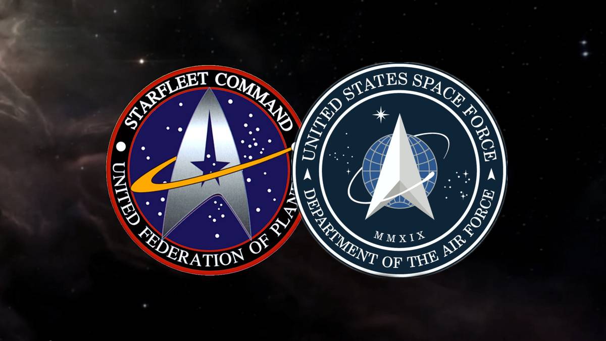 U.S. Space Force Logo Looks A LOT Like Star Trek’s Starfleet Logo