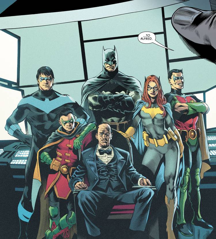 The Batman Family Honors Alfred's Final Request