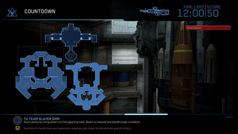 Halo Reach Map Screen