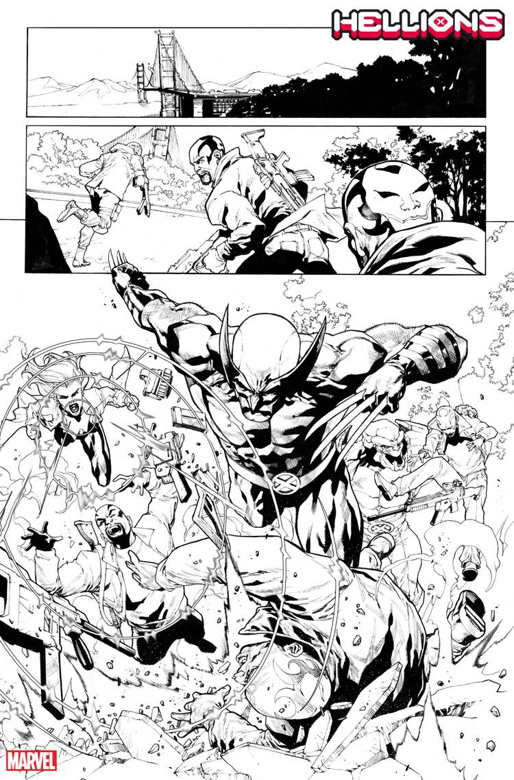 Exclusive: HELLIONS #1 Makes a Team Out of X-Men's Outcasts
