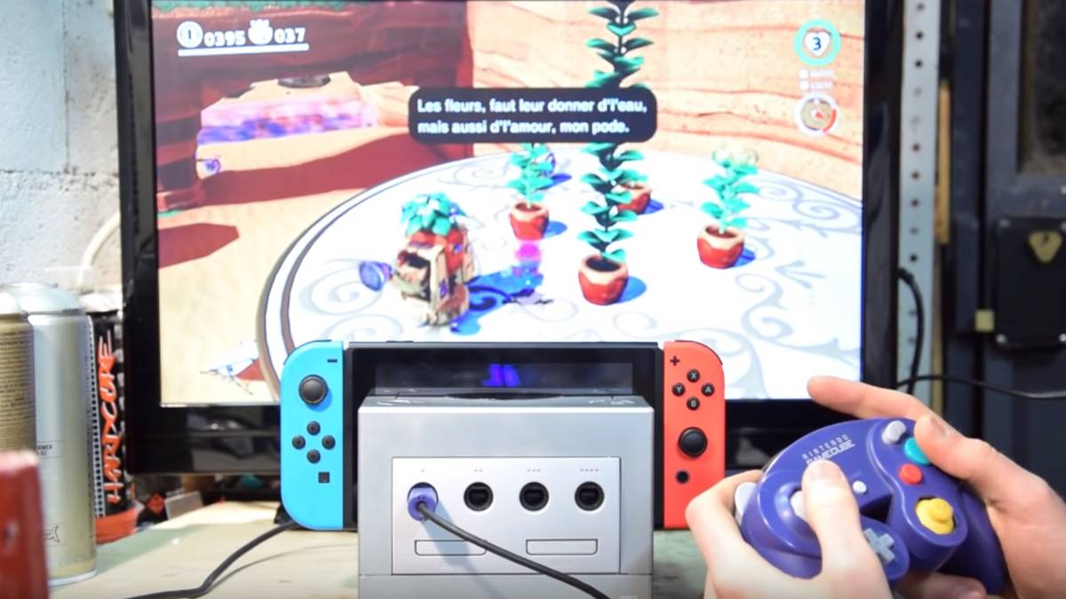 GameCube Used to Build Nintendo Switch Dock