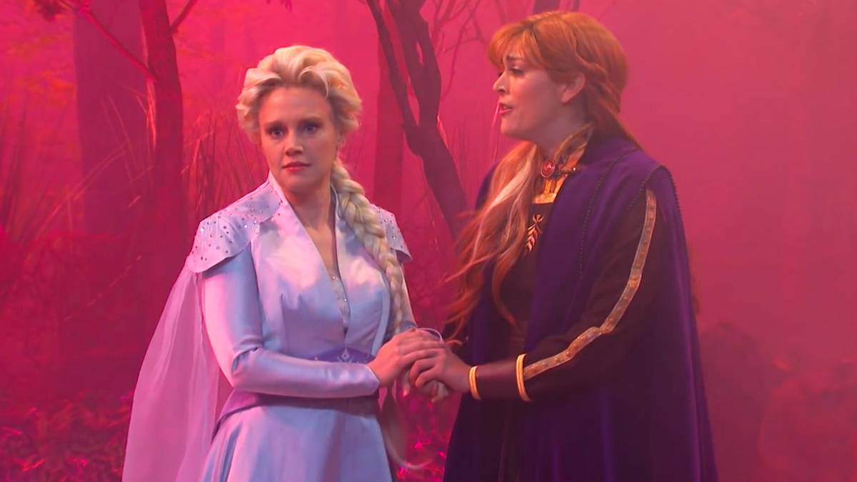 Frozen 2 Snl Parody Calls Out Disney For Not Making Elsa Gay