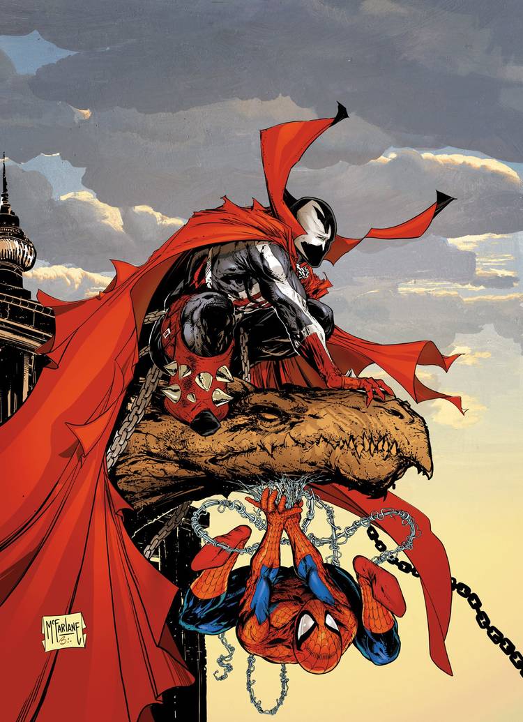Spider-Man & Spawn Finally Team Up in Todd McFarlane Cover