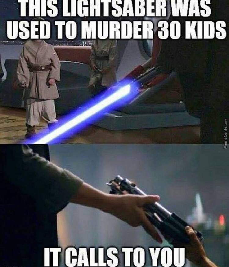 Star Wars: 10 Best Lightsaber Memes To Have You Cry Laughing