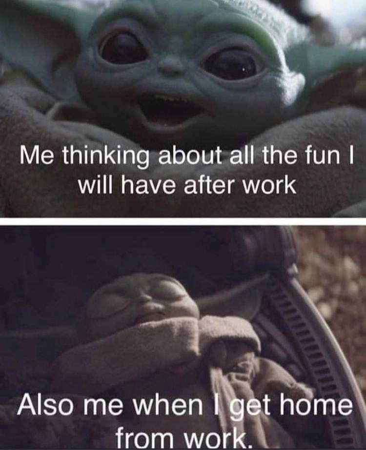 10 Hilarous Baby Yoda Memes About Work We Can All Relate To