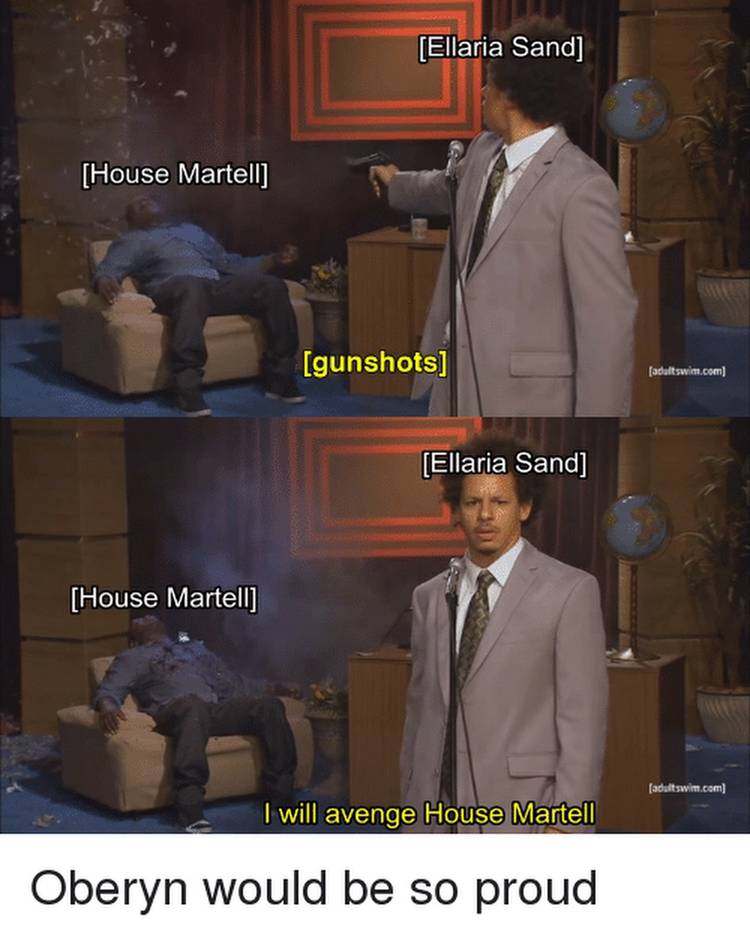 Game Of Thrones: 10 Best Oberyn Martell Memes