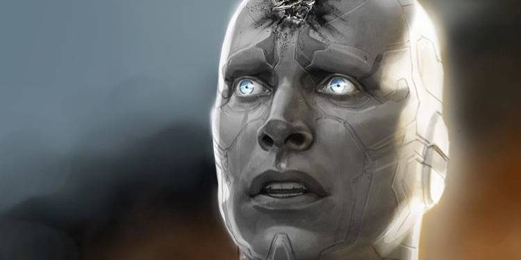 Avengers: Infinity War Concept Art Reveals Close Up Look At Vision's Death
