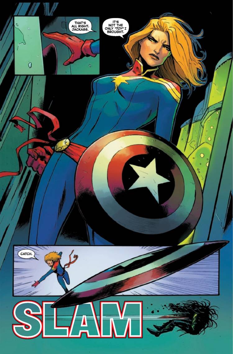 Captain Marvel Just Got a Brand New (American) Weapon