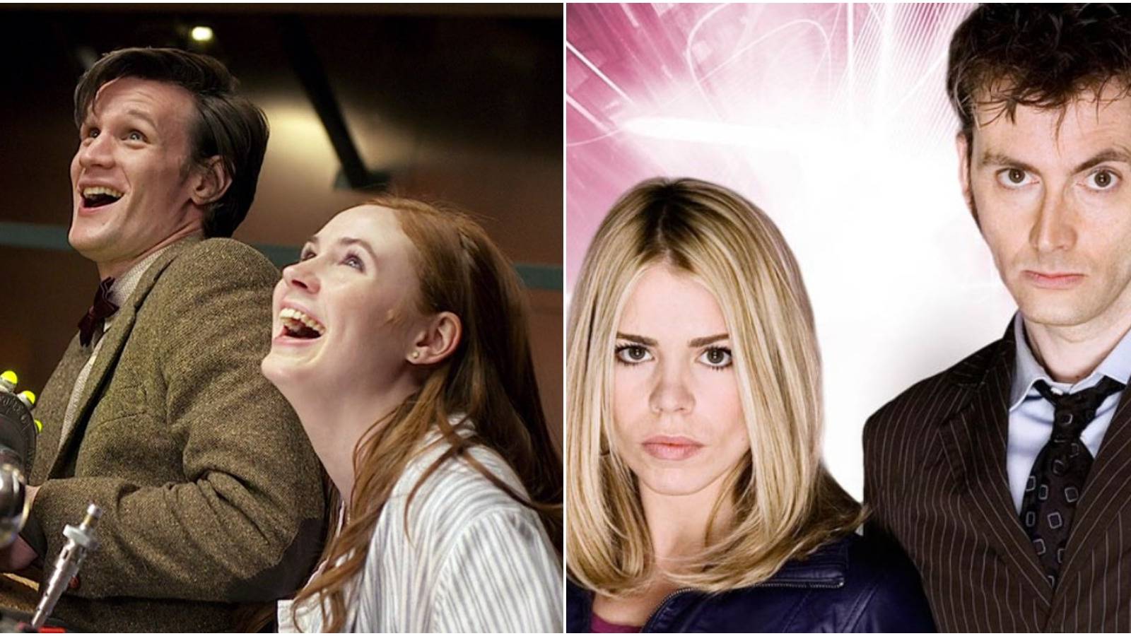 Amy And Dr Who Series 5, 6 And 7 Doctor Who Postcards