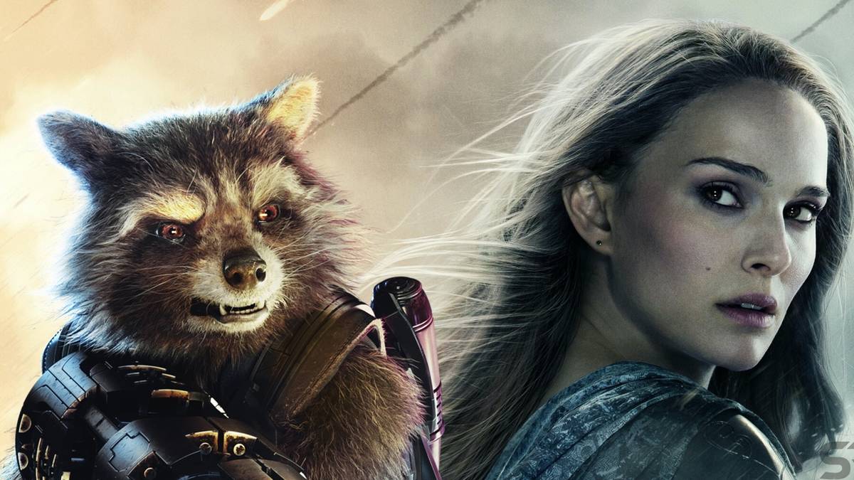 Rocket Attacks Jane Foster For The Reality Stone In Endgame Concept Art