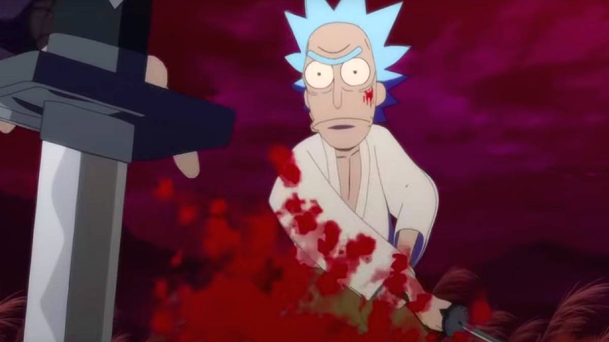 New Rick And Morty Short Is A Super Bloody Samurai Adventure