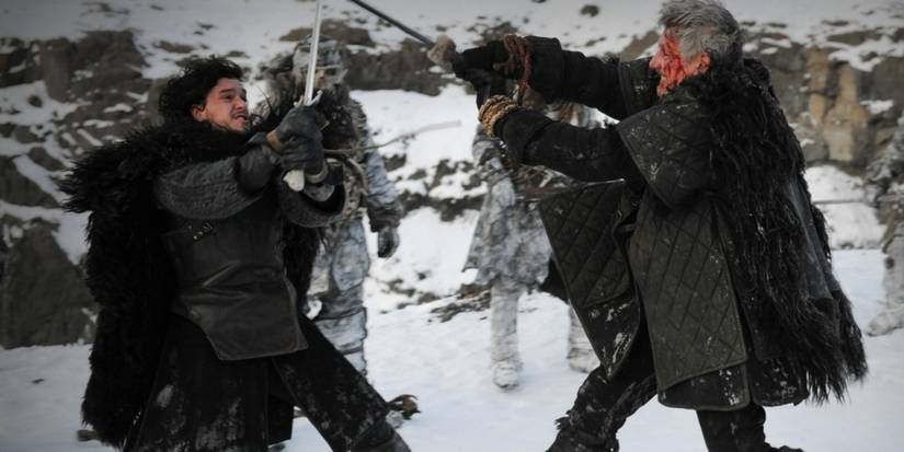 Game Of Thrones: Jon Snow’s Sword Fights From Worst To Best, Ranked