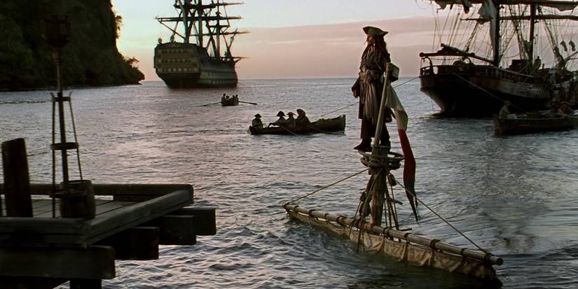 10 Best Pirates of the Caribbean Scenes Set On The Ocean