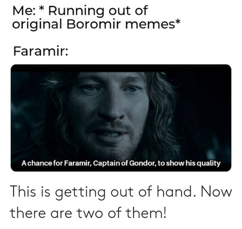 The Lord of the Rings: 10 Faramir Memes To Get You Cry-Laughing