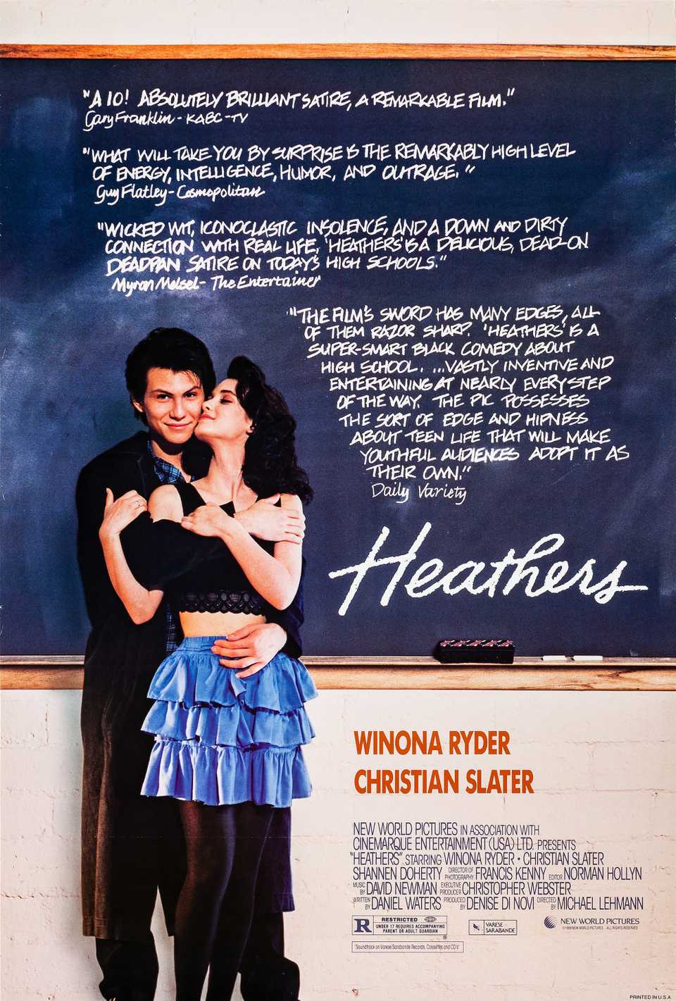 Winona Ryder Calls Heathers A Masterpiece 36 Years Later