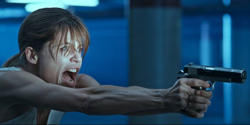The Classic Terminator 2 Scene That Permanently Injured Linda Hamilton