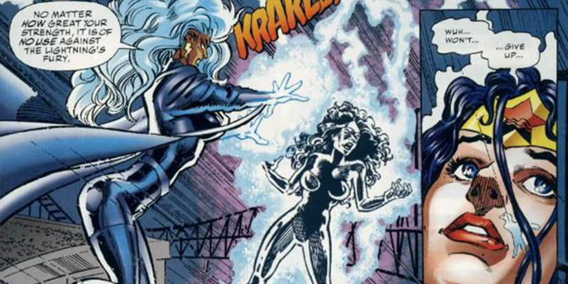 When Wonder Woman Fought Storm, Who Actually Won?