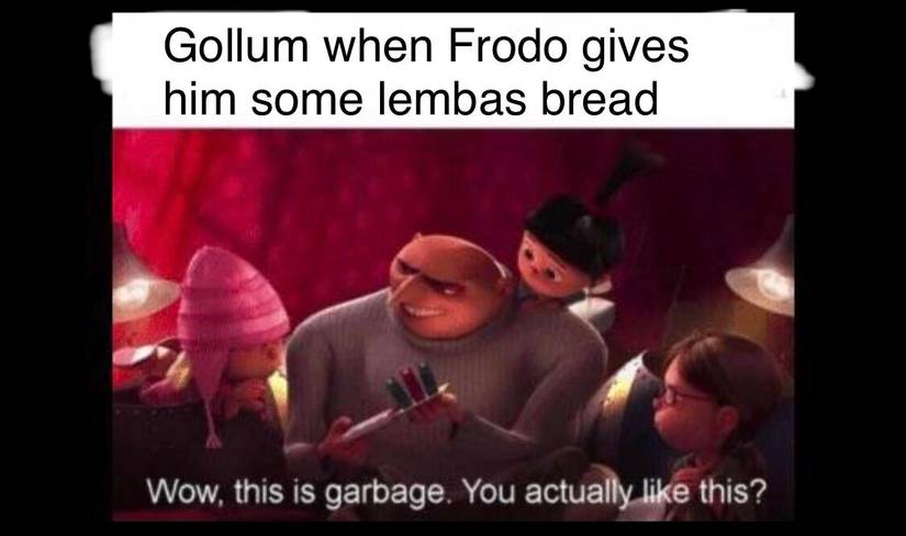 Lord Of The Rings: 10 Hilarious Gollum Memes