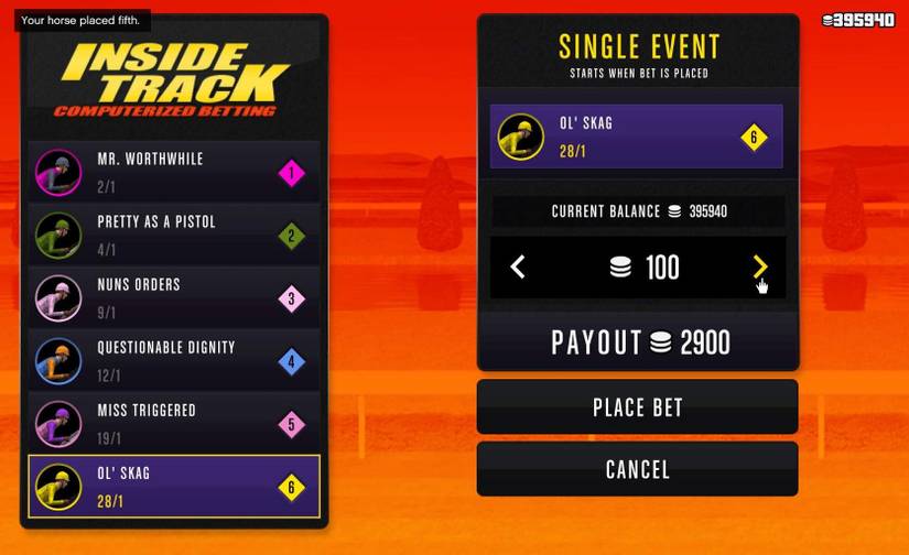 GTA Online: Inside Track Horse Racing Tips & Tricks