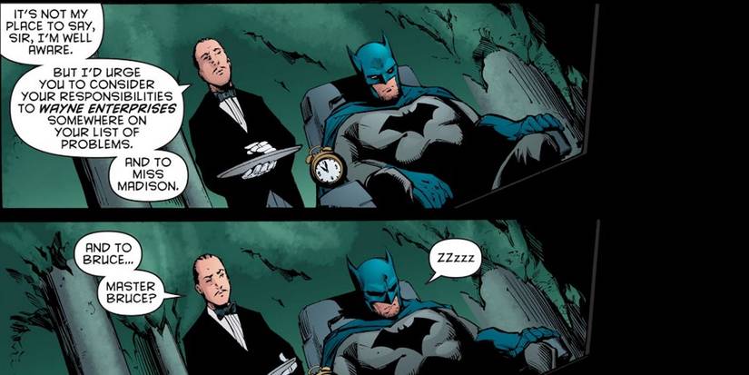 Batman Never Sleeps, But He Doesn't Actually Need To