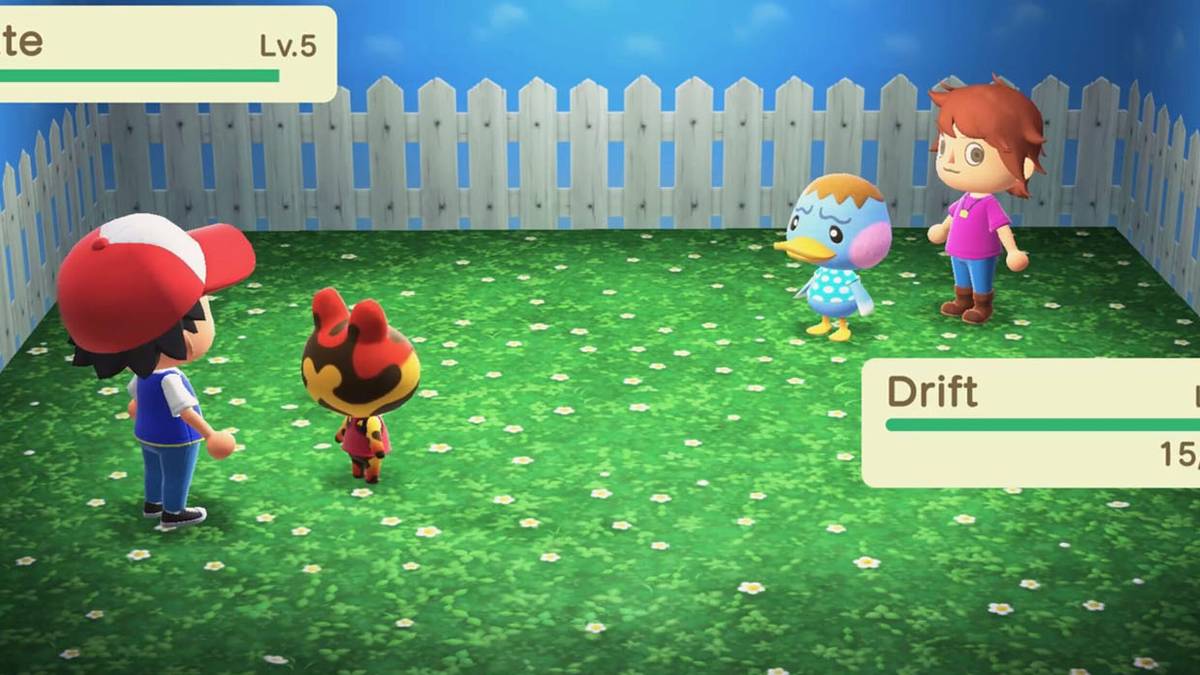 This Animal Crossing Pokémon Battle Does Each Series Perfect Justice