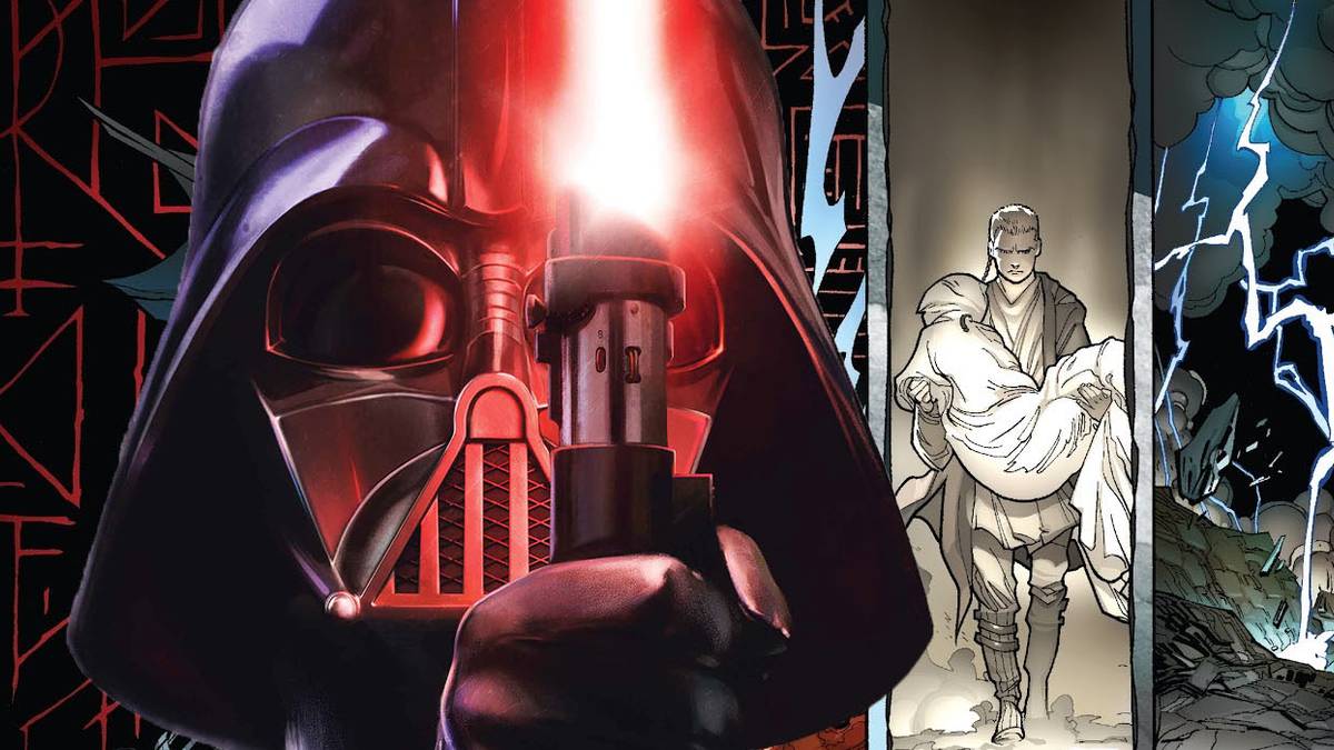 Star Wars: How Darth Vader Got His RED Lightsaber (In Canon)