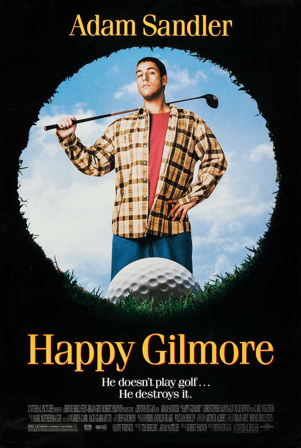 Happy Gilmore Review: One Of Adam Sandler's Best Movies, This Comedy ...