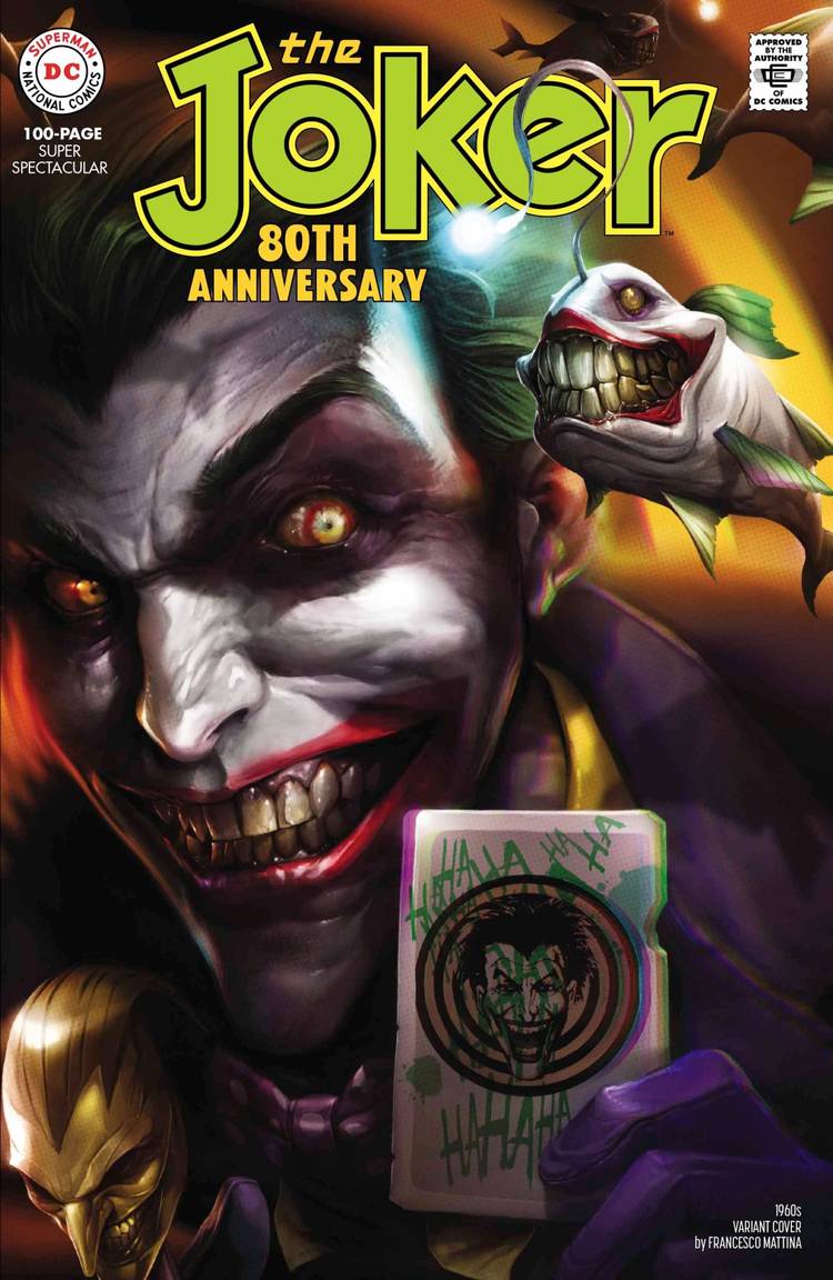 The JOKER 80th Anniversary: Variant Covers & Comic Preview