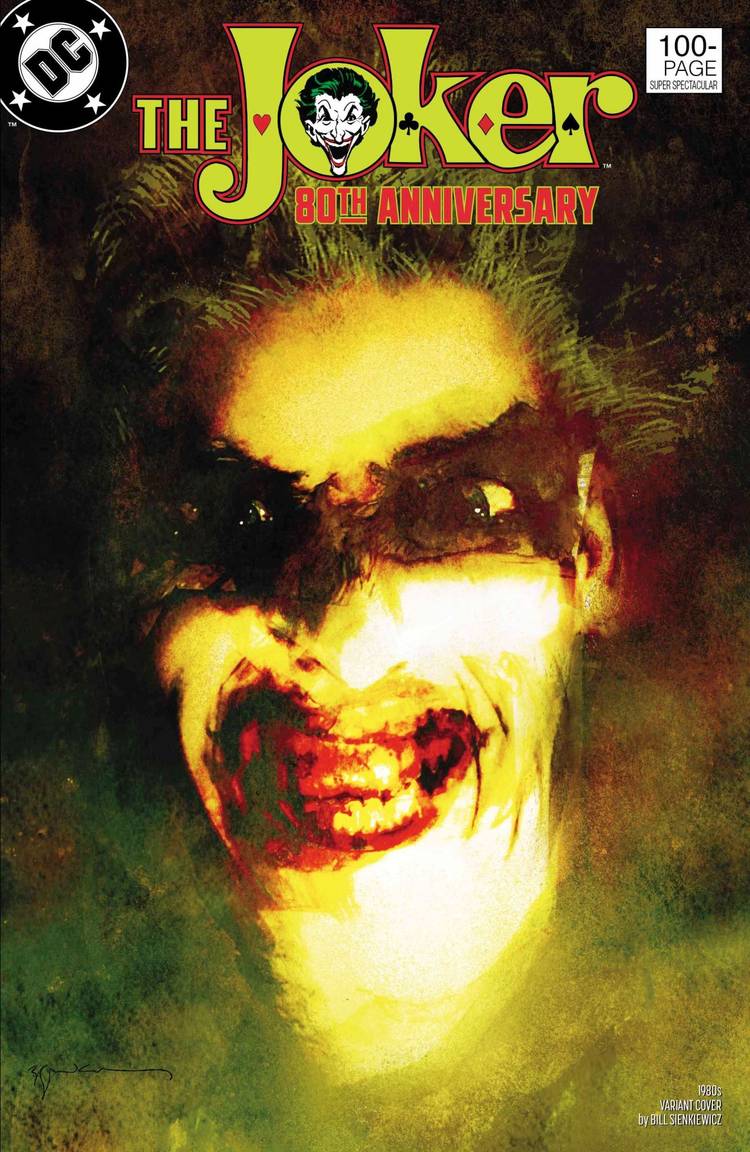 The JOKER 80th Anniversary: Variant Covers & Comic Preview