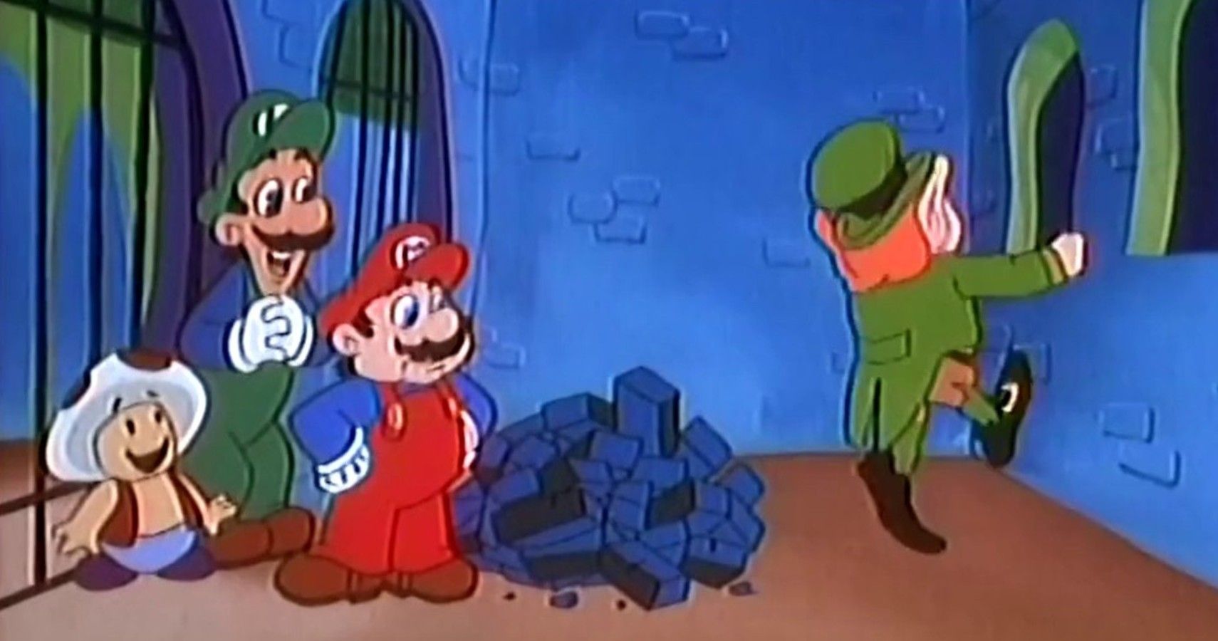 Cartoon Mario Brothers