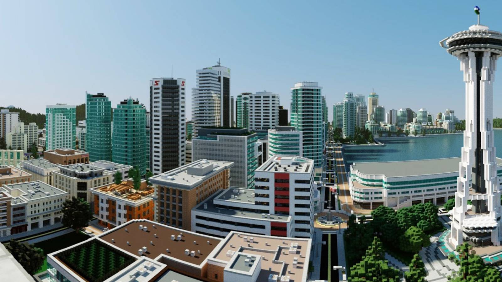 Hyper-Realistic Minecraft City Draws Inspiration From Real Locations
