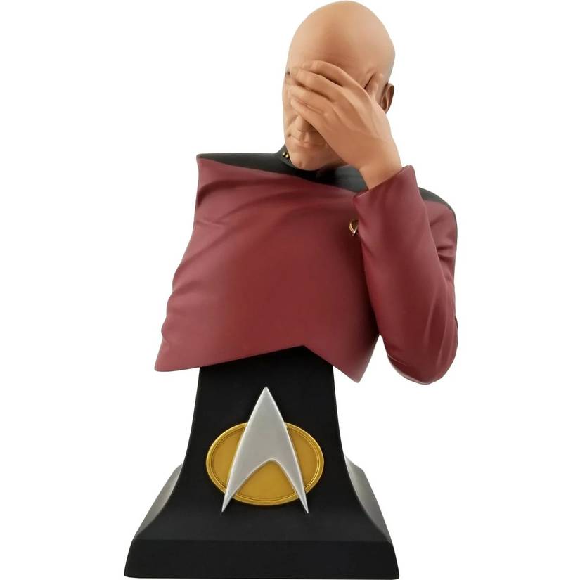 Picard Facepalm Meme Is Now A Cool Collectible Bust