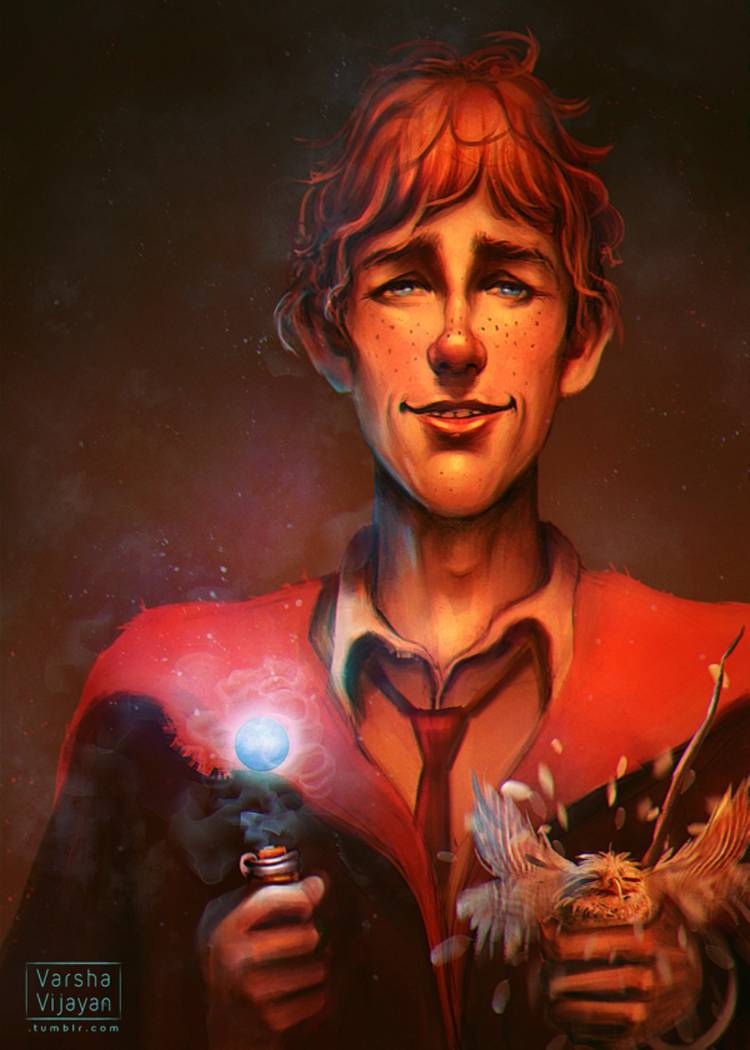 10 Pieces Of Ron Weasley Fan Art That Will Make You Say Blimey
