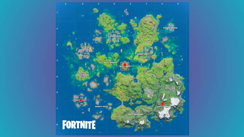 Where to Find All The Bosses in Fortnite Season 3