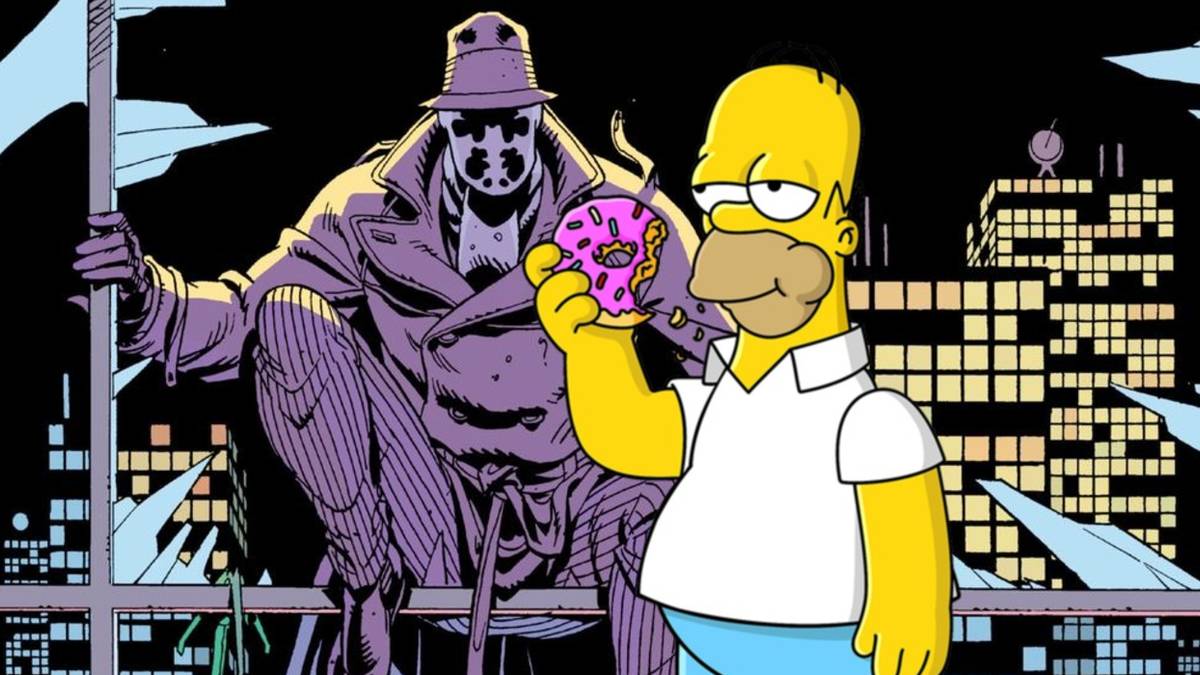 The Simpsons Watchmen Parody Is As Weird As You'd Expect