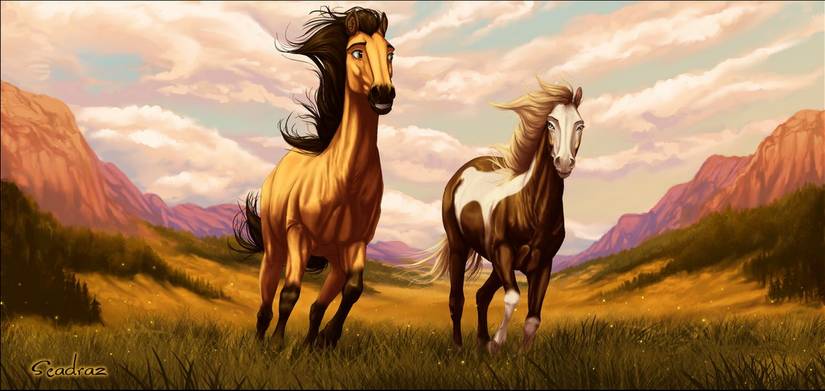Spirit: Stallion Of The Cimarron - 10 Pieces Of Spirit Fan Art That ...
