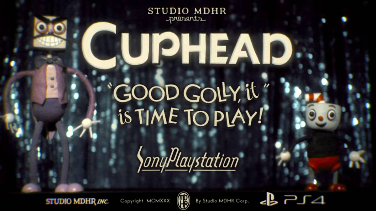 Cuphead Surprise Launches On PS4 TODAY, Announced By Stop Motion Trailer