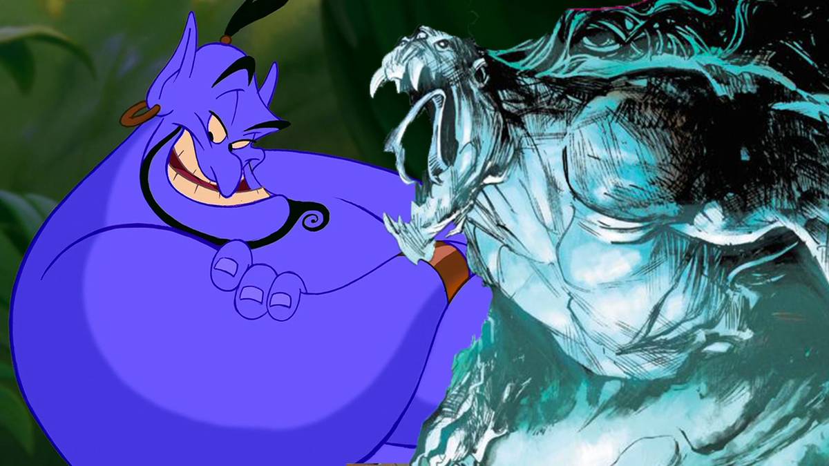 Marvel's Aladdin Genie Is Much Scarier Than The Disney Version