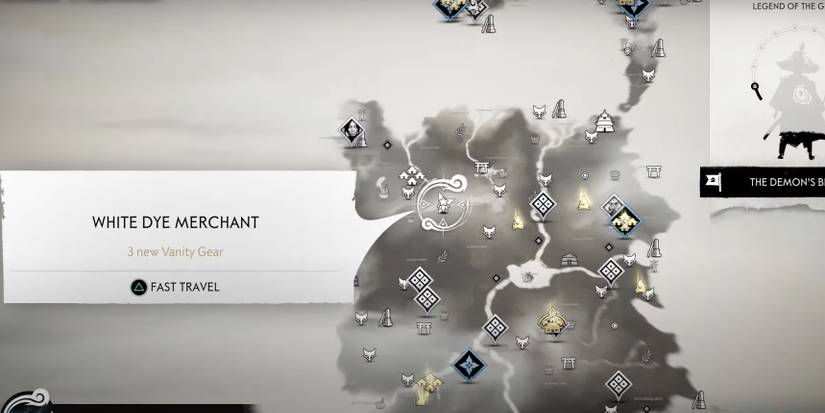 Ghost of Tsushima: Where to Find the Black & White Dye Merchant