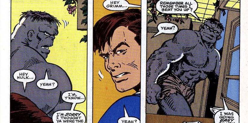 Hulk & The Thing’s WEAKEST Fight Was Their Nastiest