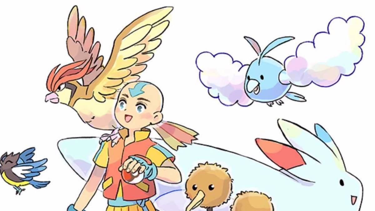 Aang Becomes a Gym Leader in Fun Pokémon & Avatar Fan Mashup