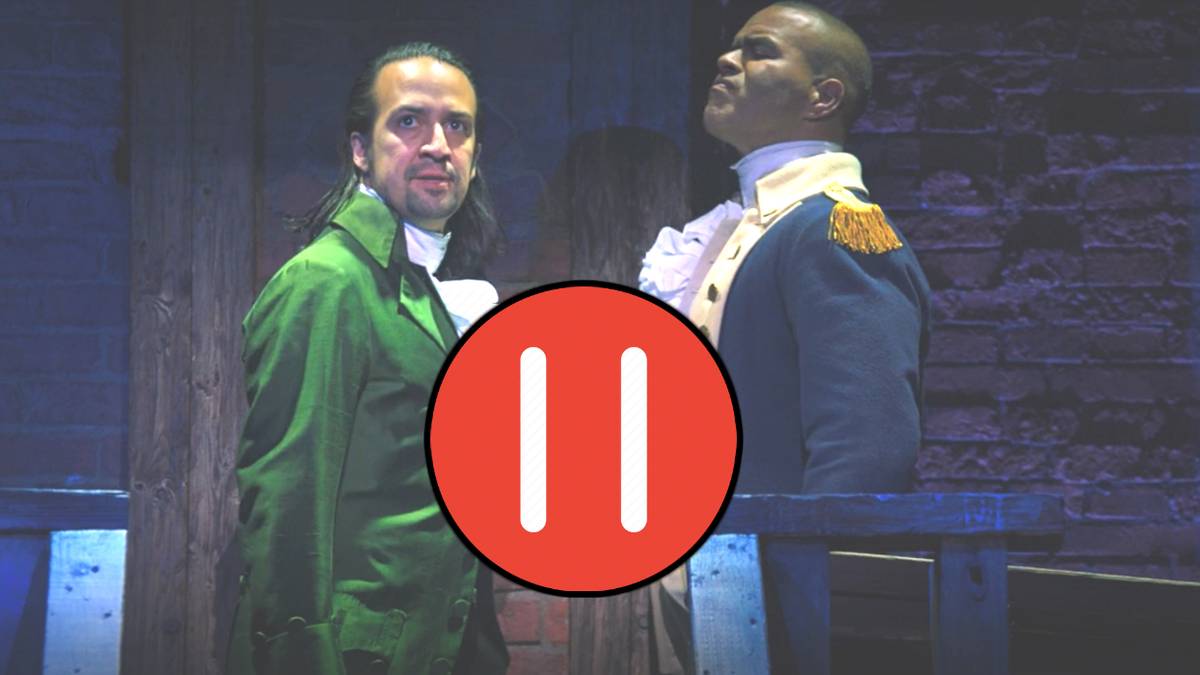 Hamilton: When The Intermission Is (& When To Take A Break on Disney+)