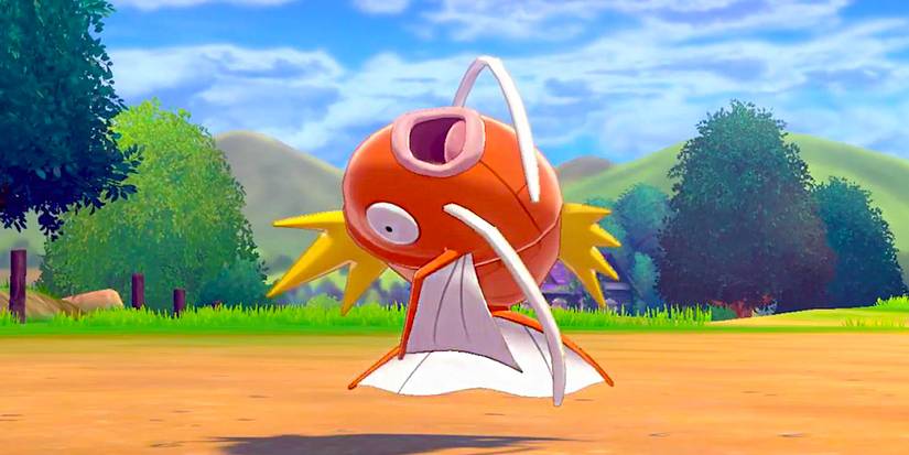 Pokémon Sword & Shield: Isle of Armor's Magikarp Can't Even Swim